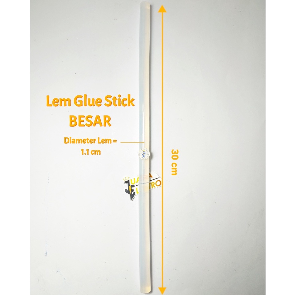 Jual Lem Glue Stick BESAR | Glue Stick Besar | Lem Bakar Bening Ukuran ...