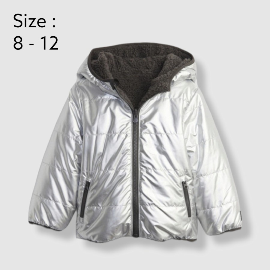 Jual Gap Toddler Metallic Reversible Puffer Jacket | Shopee Indonesia