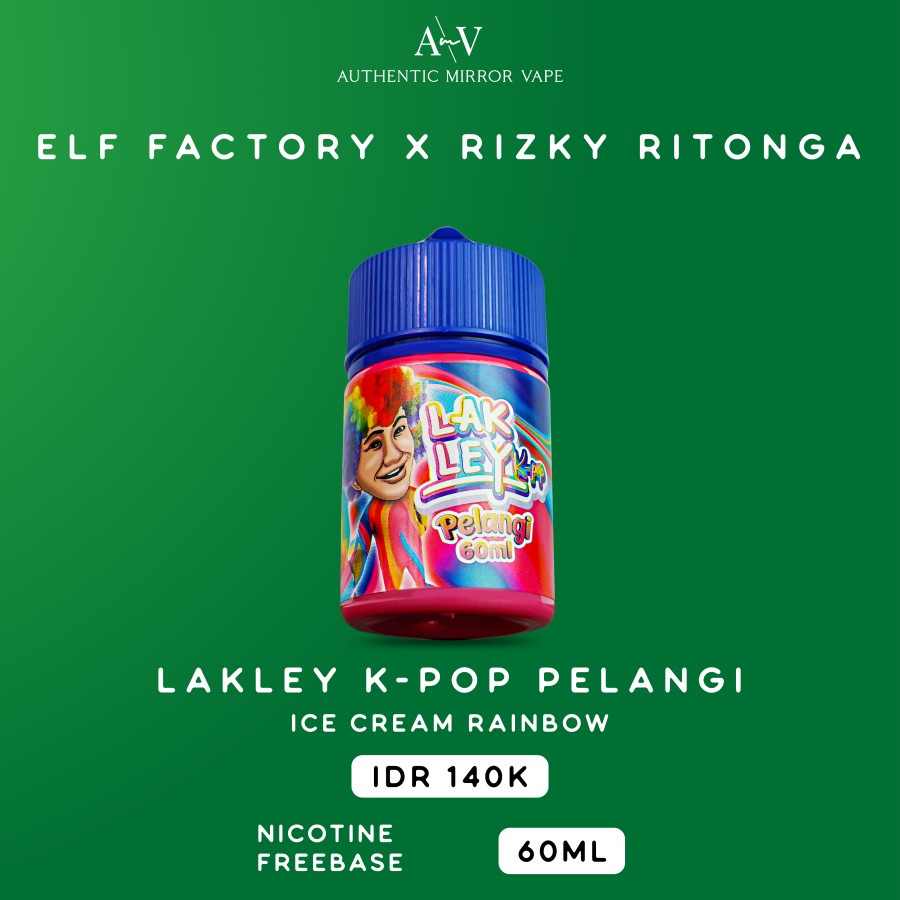 Jual Lakley K-Pop Pelangi 60ML by Rizky Ritonga x ELF Factory - LF ...