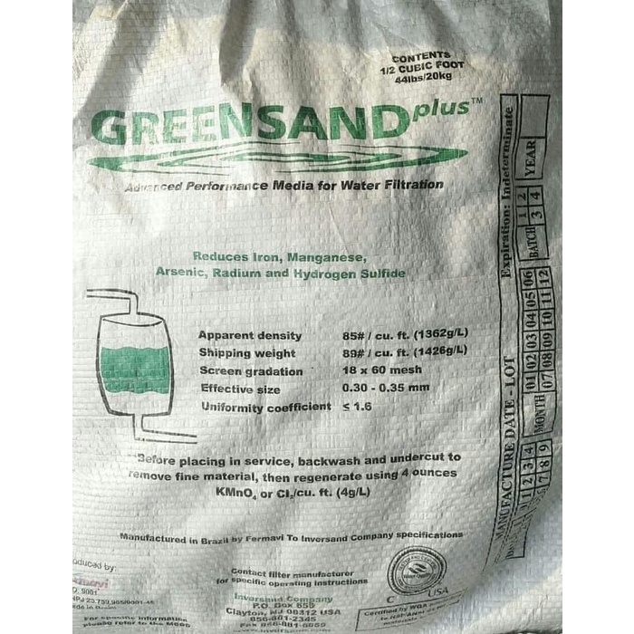 Jual Manganese Greensand Plus Ex. Brazil | Shopee Indonesia