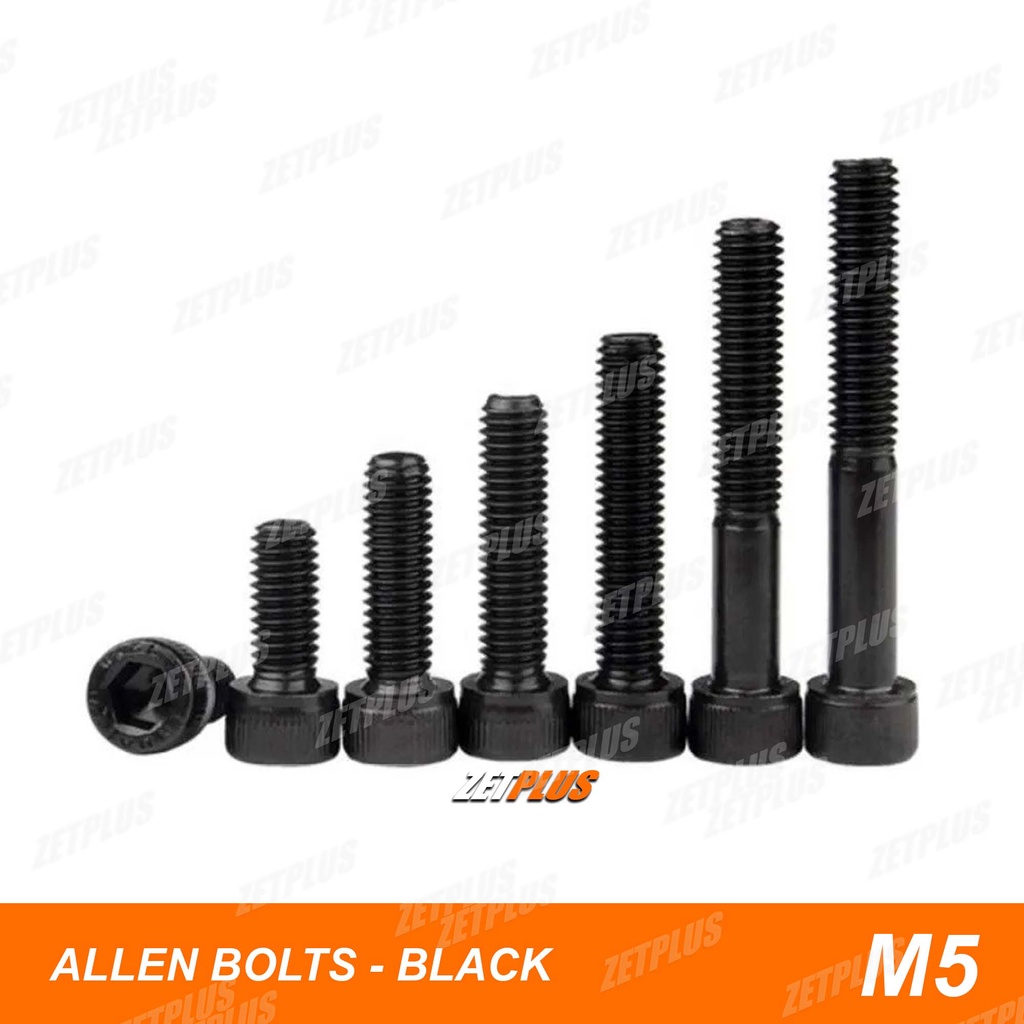 Jual BAUT L BAJA HITAM M5 /allen bolt/baud blok mesin mini trail/atv/gp ...