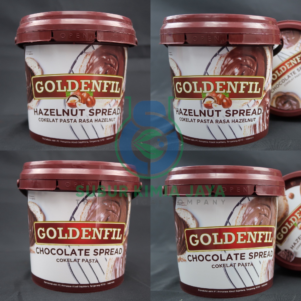 Jual Goldenfil Dark Chocolate Spread 1 Kg / Selai Coklat All Varian ...