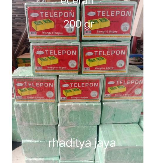 Jual MALL sabun telepon hijau pembersih noda [ 200 g X 6 batang ] FREE ...