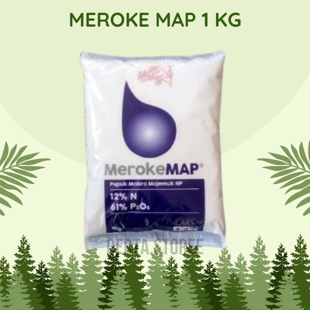 Jual Meroke MAP 1 kg Kemasan Pabrik untuk Nutrisi Hidroponik | Shopee ...