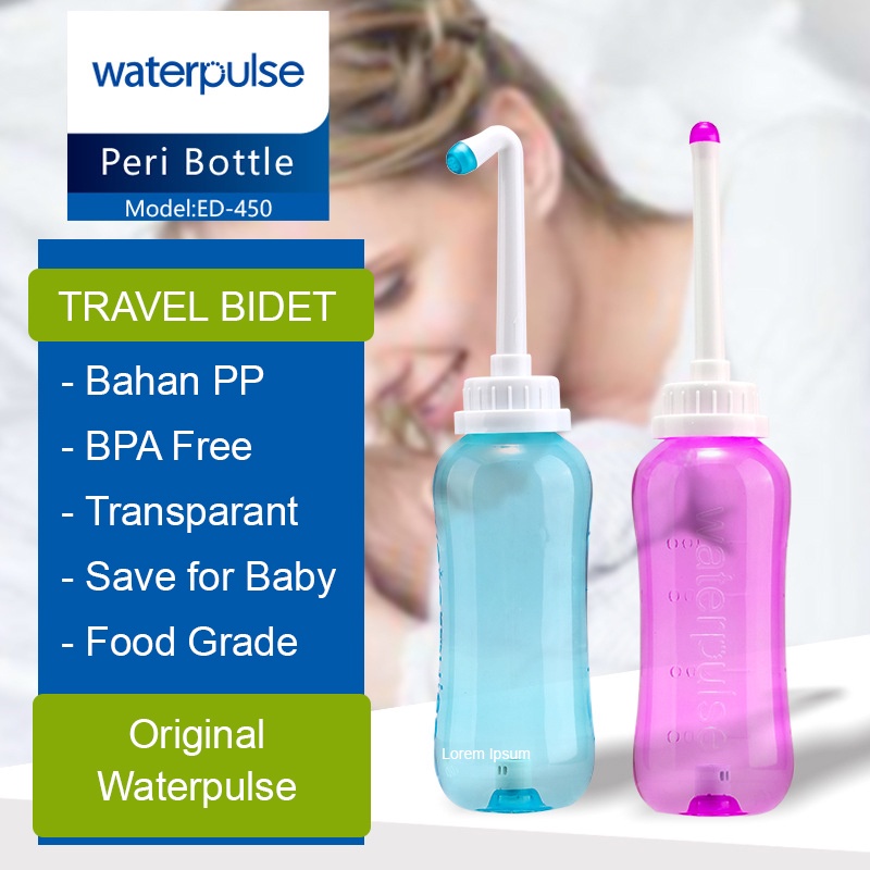 Jual Waterpulse Portabel Travel Bidet/Wash Botol Cebok Travel Semprotan ...