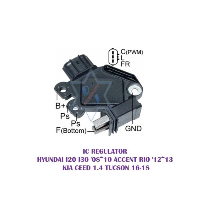 Jual Ic Regulator Hyundai I20 I30 Accent Rio Kia Ceed 1.4 Tucson ...