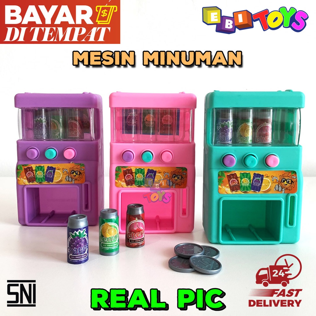 Jual Mainan Mesin Minuman Mainan Dispenser Minuman Mainan Edukasi Anak ...