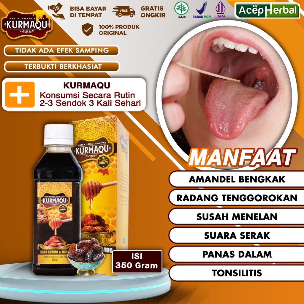 Jual Obat Amandel Bengkak Anak Dan Dewasa Radang Sakit Tenggorokan Susah Menelan Suara Serak ...