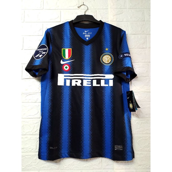 Jual jersey inter milan 2010 defending full patch A3 | Shopee Indonesia