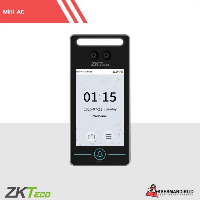 Jual Mesin Absensi Dan Akses Door Mini Ac Zkteco Sensor Wajah Palm ...
