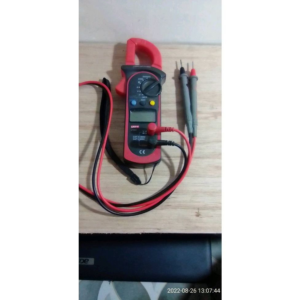 Jual Tang Ampere Clamp Meter Plus Bonus Avometer analog dan Obeng Bor ...