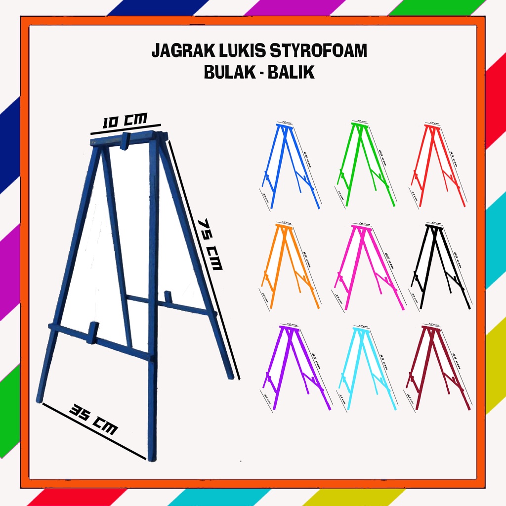 Jual Jagrak untuk sandaran untuk styrofoam lukis mewarnai | Shopee ...