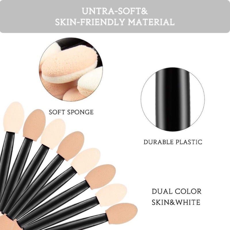 Jual Eyeshadow Mini Brush Kuas Make Up Mata / Kuas Spons EyeShadow ...