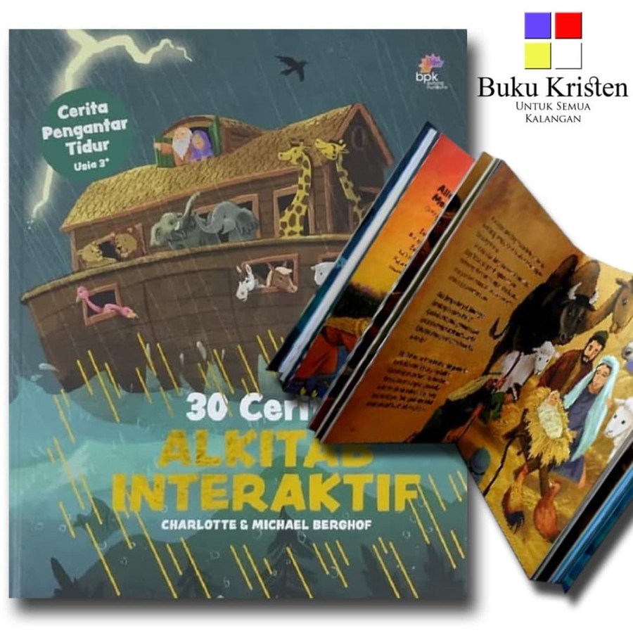 Jual Buku 30 cerita Alkitab Interaktif | Shopee Indonesia