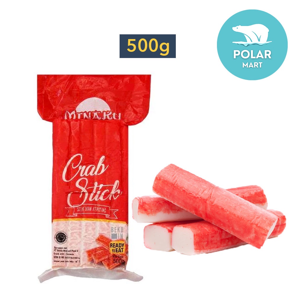 Jual Minaku Crab Stick Stik Kepiting 500 Gram (FROZEN FOOD BANDUNG ...