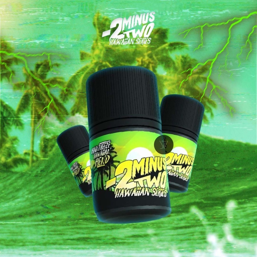 Jual MINUS TWO BRAIN FREEZE HAWAIIAN SERIES FREEBASE 60ML LIQUID MINUS TWO | Shopee Indonesia