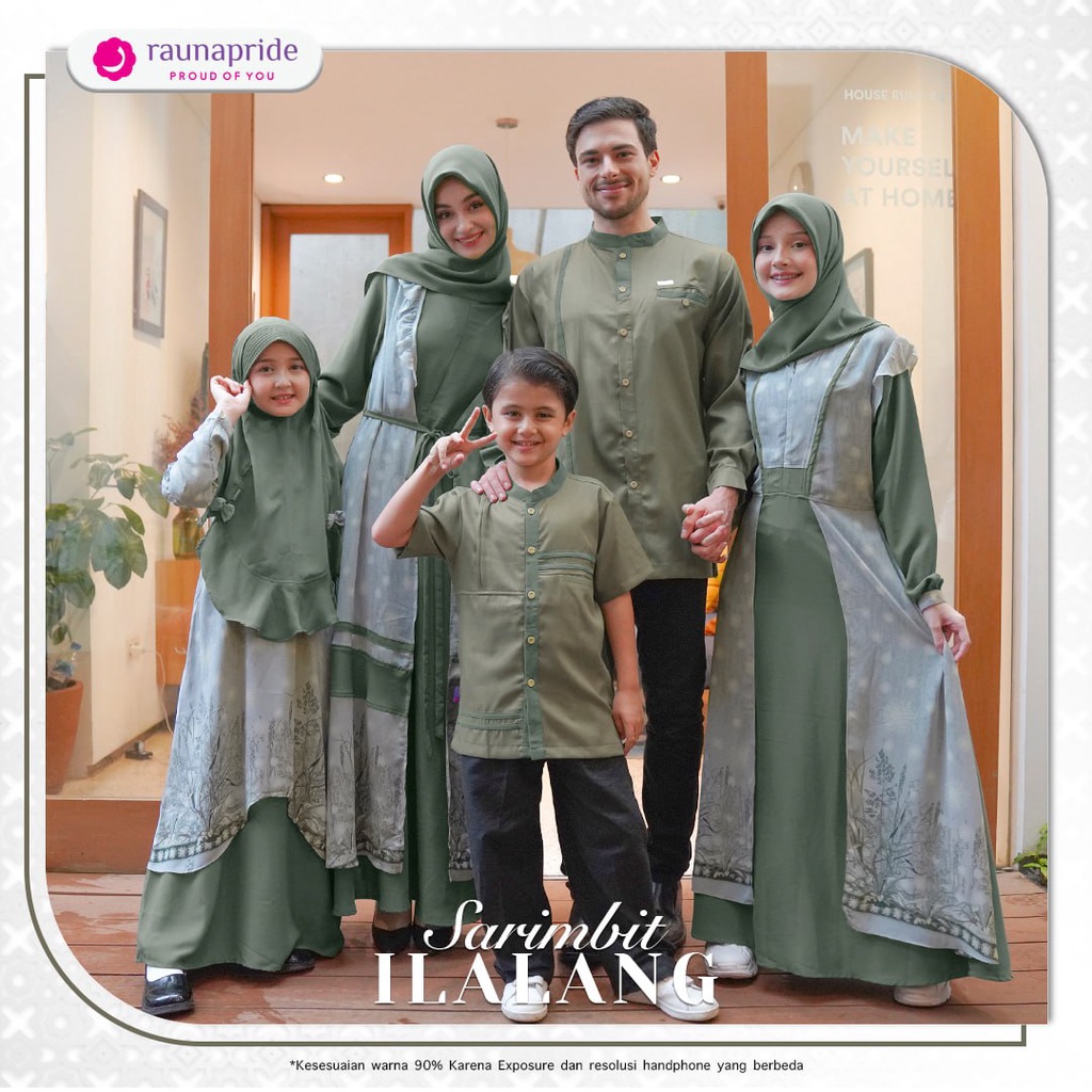 Jual [FAMILY COUPLE] GAMIS KOKO COUPLE KELUARGA TERBARU LEBARAN RAUNA ...