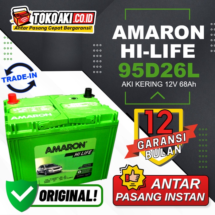 Jual Amaron MF Hi Life 95D26L | Shopee Indonesia