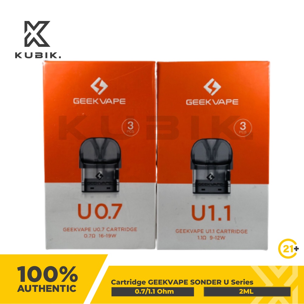 Jual Cartridge Geekvape Sonder U Series Pod Replacement | Shopee Indonesia