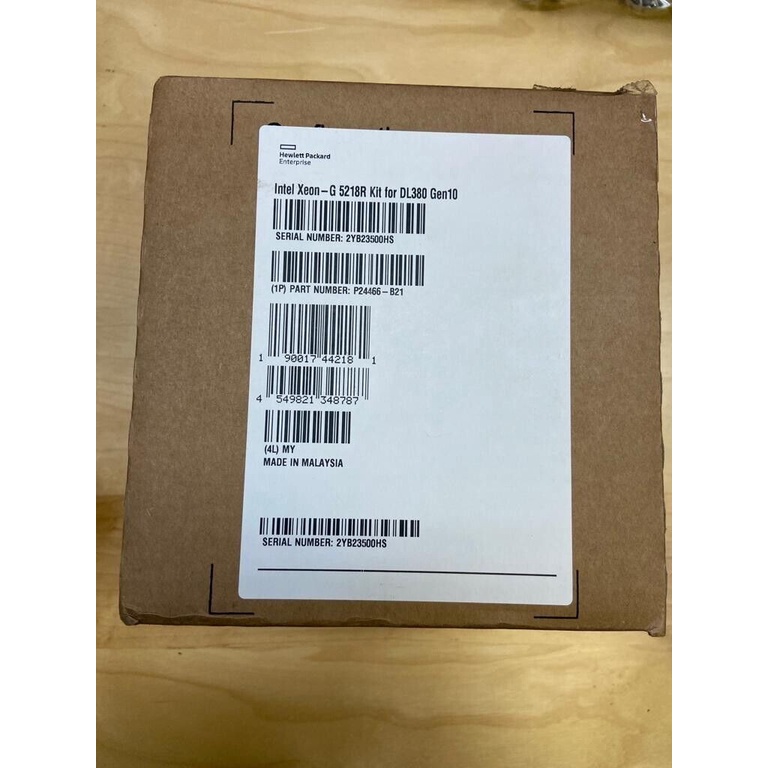 Jual P24466-B21 Intel Xeon Gold 5218R Processor Kit HP ProLiant DL380 ...