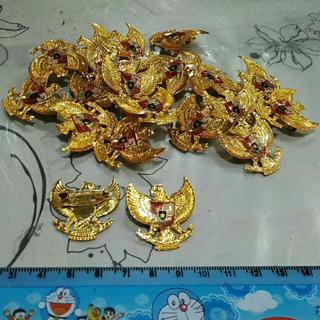 Jual GROSIR 14 BUAH EMBLEM PIN LENCANA BROS BURUNG GARUDA PANCASILA KUNING EMAS GOLD PENITI ...