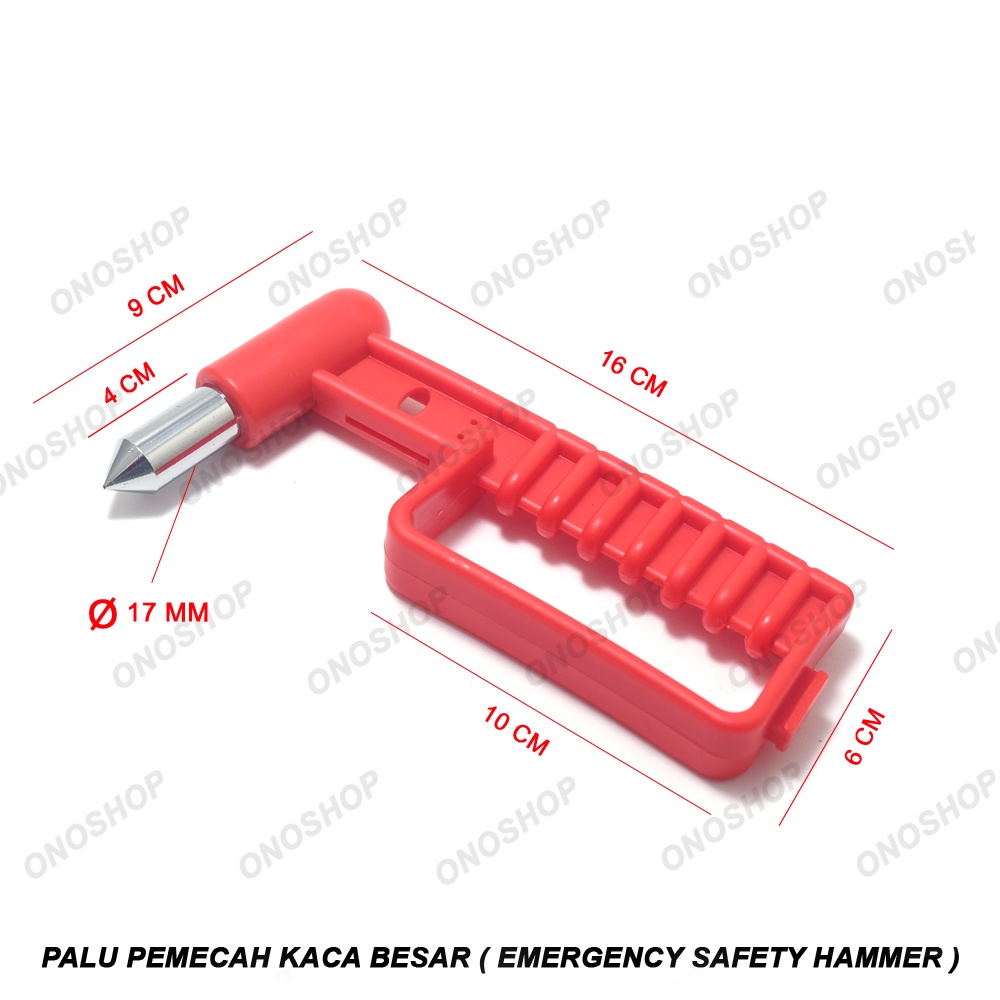Jual Palu Pemecah Kaca Besar ( Emergency Safety Hammer ) | Shopee Indonesia