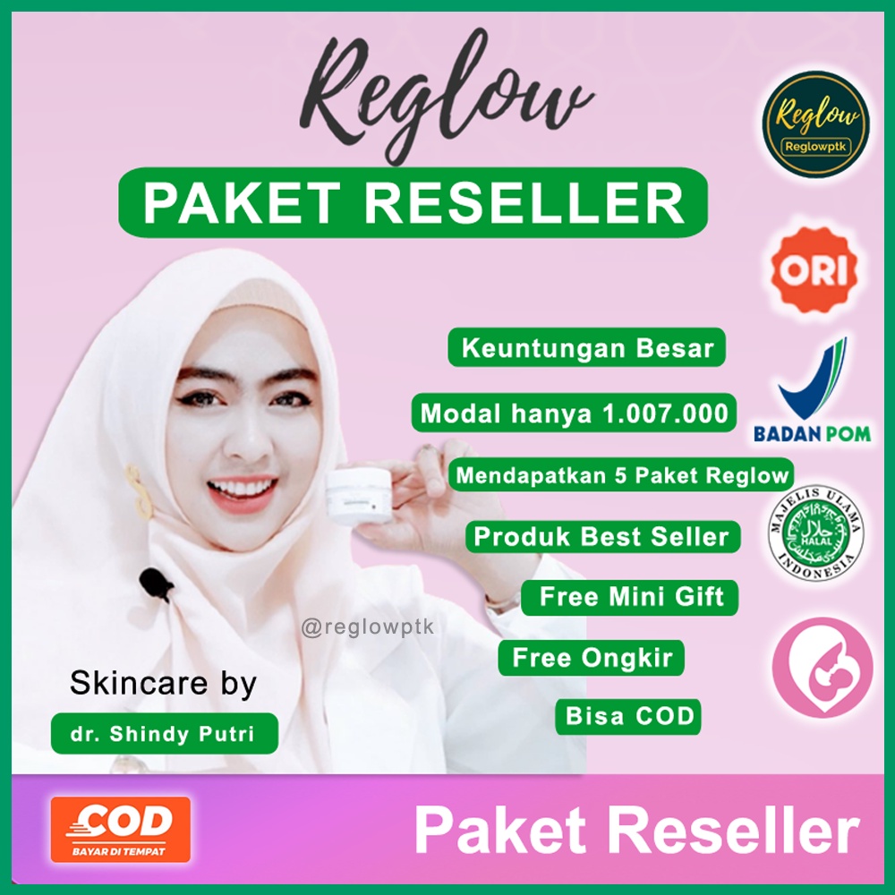 Jual Reglow Paket Reseller Join Reseller Reglow Skincare by dr Shindy ...