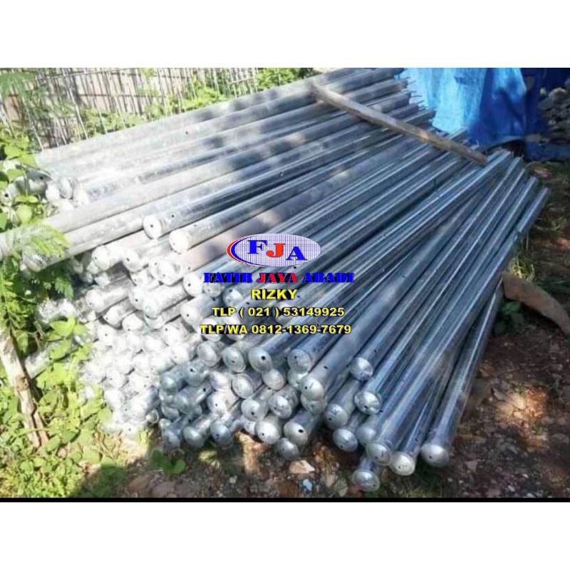 Jual tiang pagar BRC TINGGI 300 X DIAMETER 2 inchi electro Plating ...