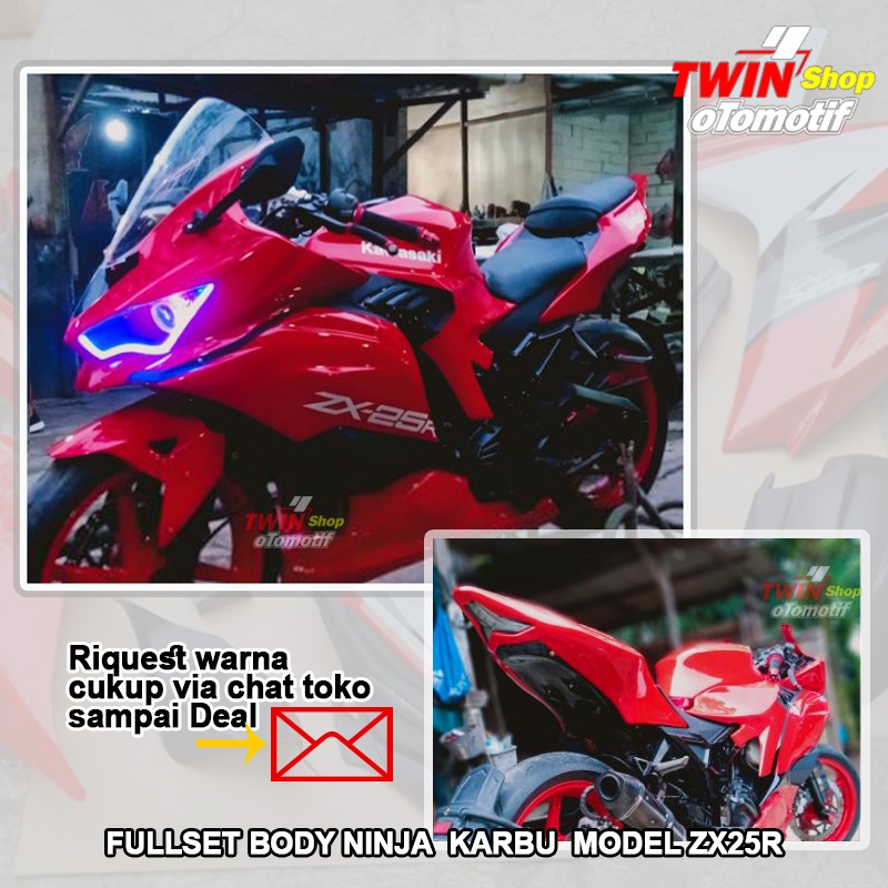 Jual FULLSET BODY MODIFIKASI NINJA ZX25R UNTUK NINJA KARBU FULLSET BODY ...