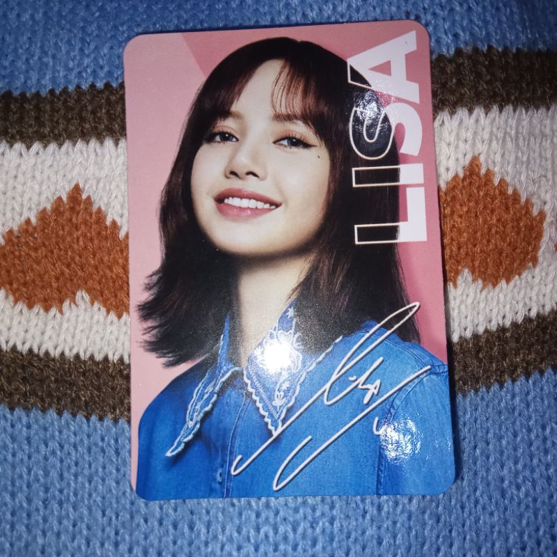 Jual ( READY ) OFFICIAL PHOTOCARD LISA BLACKPINK X OREO | Shopee Indonesia