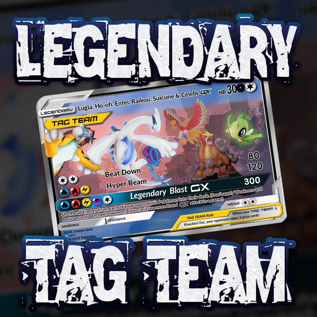 Jual KARTU POKEMON TCG HOLOGRAM SPECIAL (TAG TEAM) - LEGENDARY TAG TEAM ...