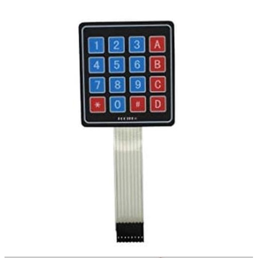 Jual 4X4 MATRIX ARRAY 16 KEY MEMBRANE MEMBRAN SWITCH KEYPAD | Shopee Indonesia