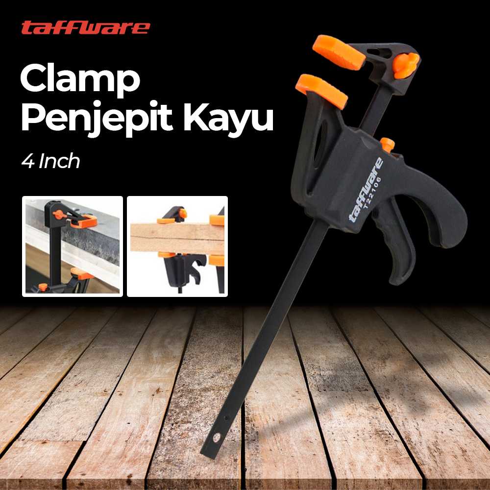 Jual Speed Squeeze Ratcheting Clamp Penjepit Kayu 4 Inch / AlatPenjepit ...