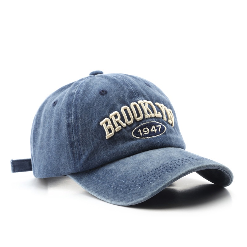Jual NEXTSTOPID-235 Topi Baseball Cap Pria Wanita Model Wash Denim ...