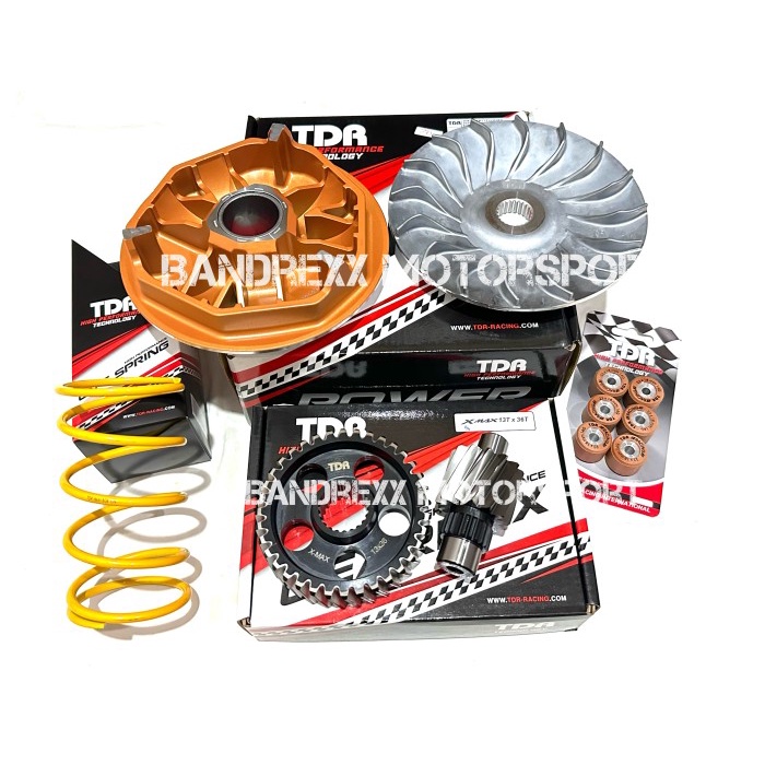 Jual CVT Upgrade Kit TDR Racing+Ratio For Yamaha Xmax | Shopee Indonesia