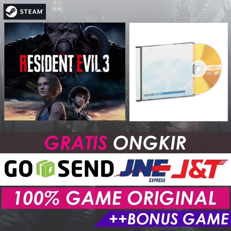 Jual Resident Evil 3 Remake / RE 3 | GAME PC ORIGINAL | Shopee Indonesia