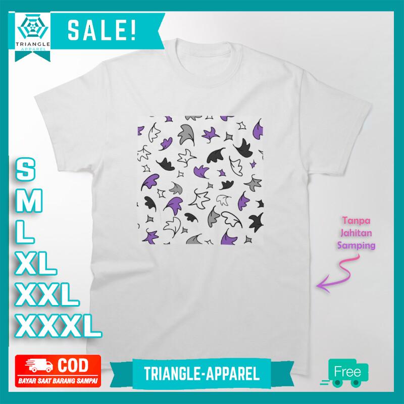 Jual Kaos Baju heartstopper leaves repeating pattern design in black ...
