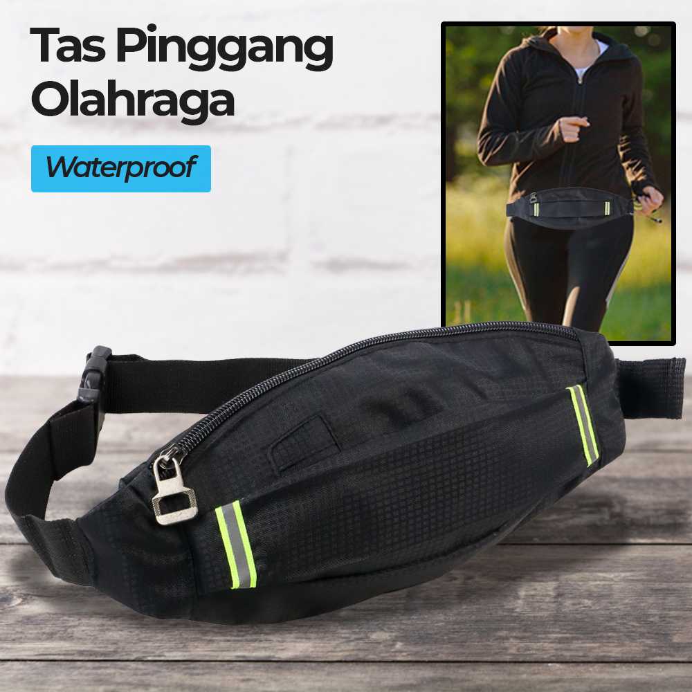 Jual Tas Ikat Pinggang Olahraga Lari Waterproof | Shopee Indonesia
