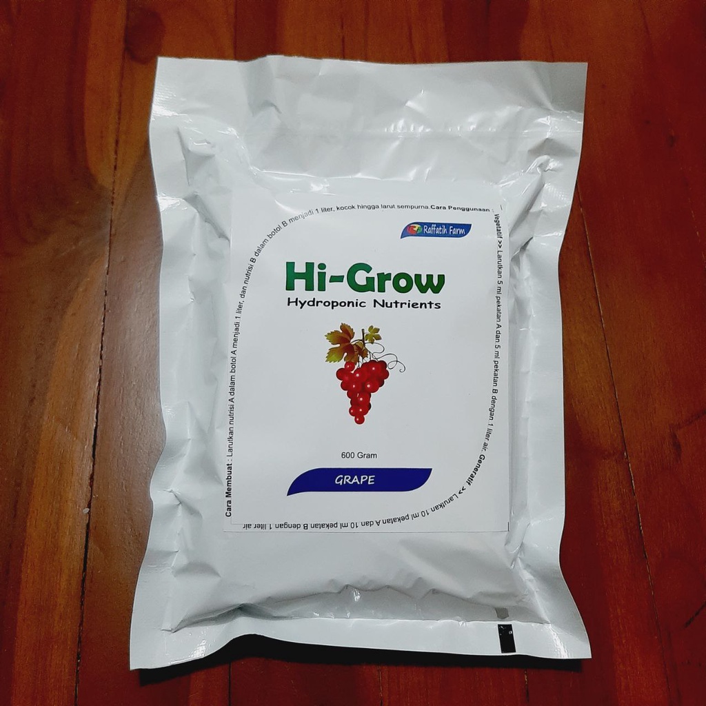 Jual AB Mix Anggur - Pupuk Hi-Grow - Nutrisi Hidroponik Tanaman Buah ...