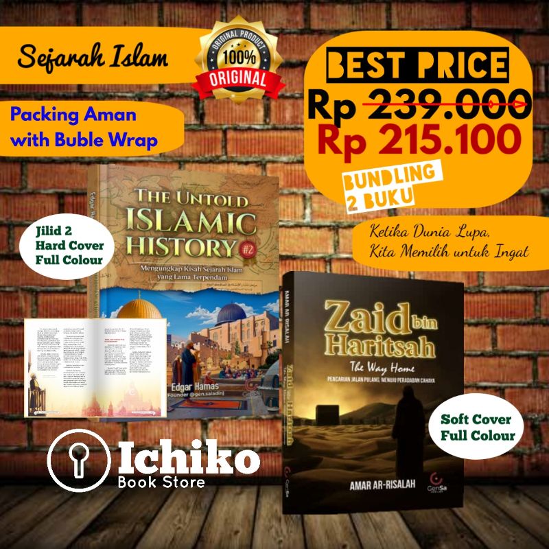 Jual PAKET Zaid Bin Haritsah & The Untold Islamic History Jilid 2 ...