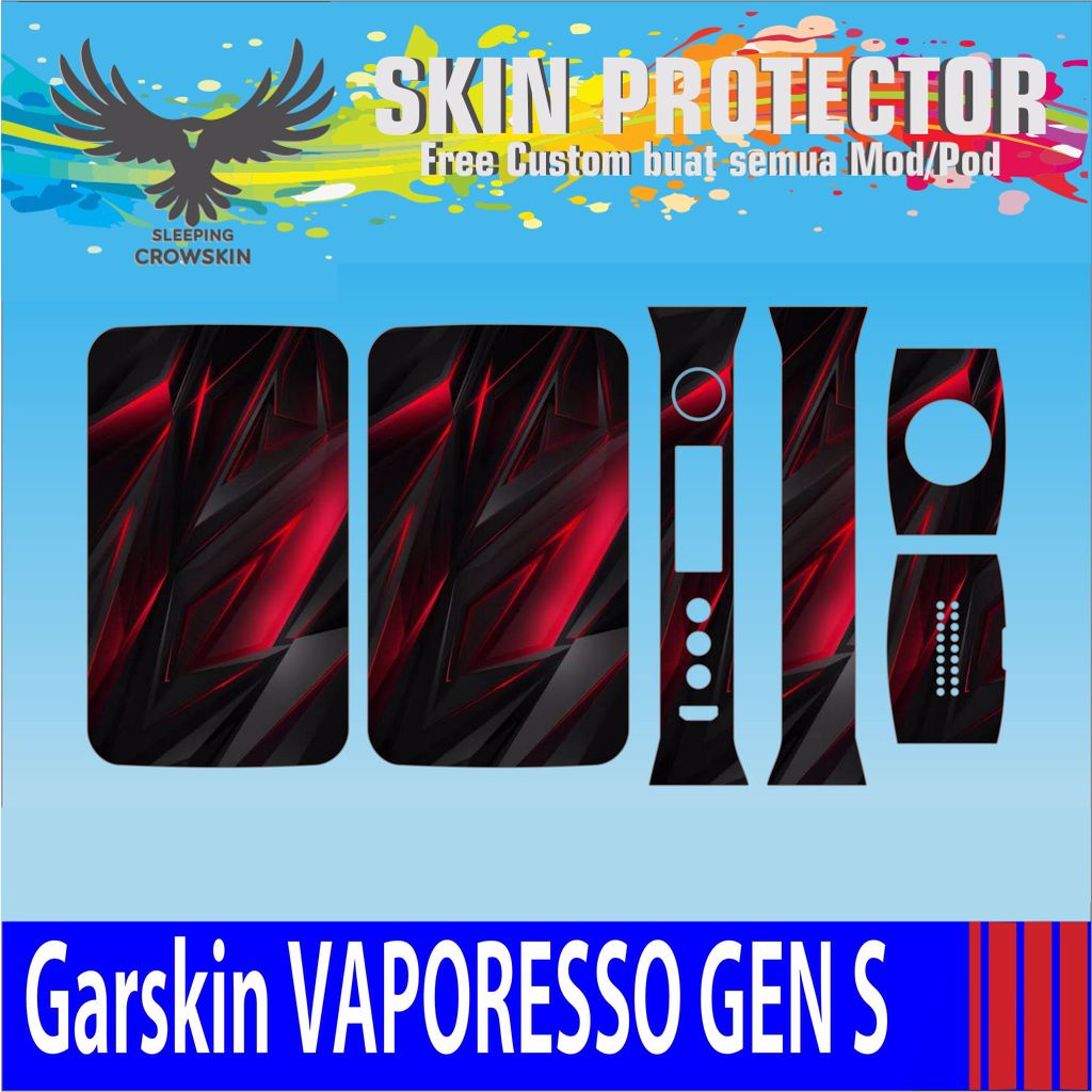 Jual Premium Garskin/Stiker Vaporesso Gen S Custom & Bayar Ditempat ...