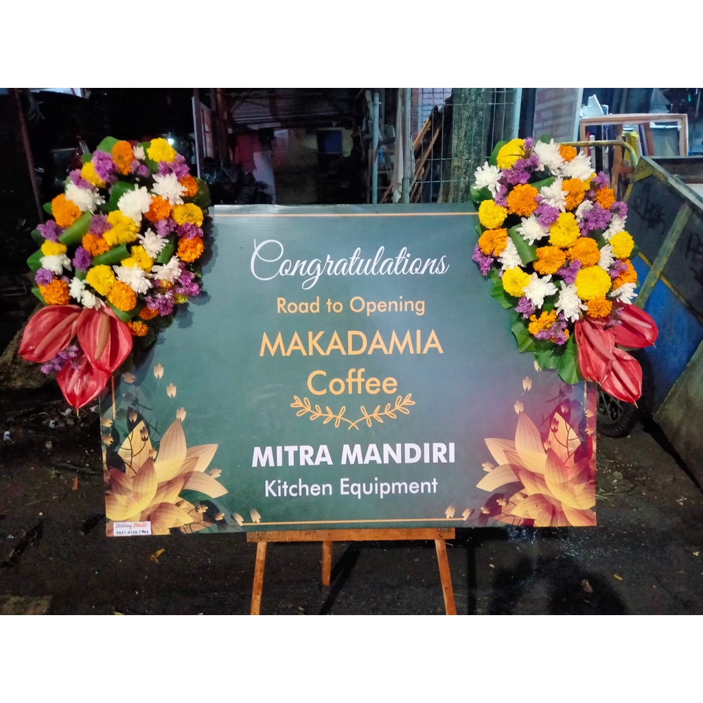 Jual Bintang Florist - Papan Bunga Mini / Papan Bunga Indoor / Papan ...