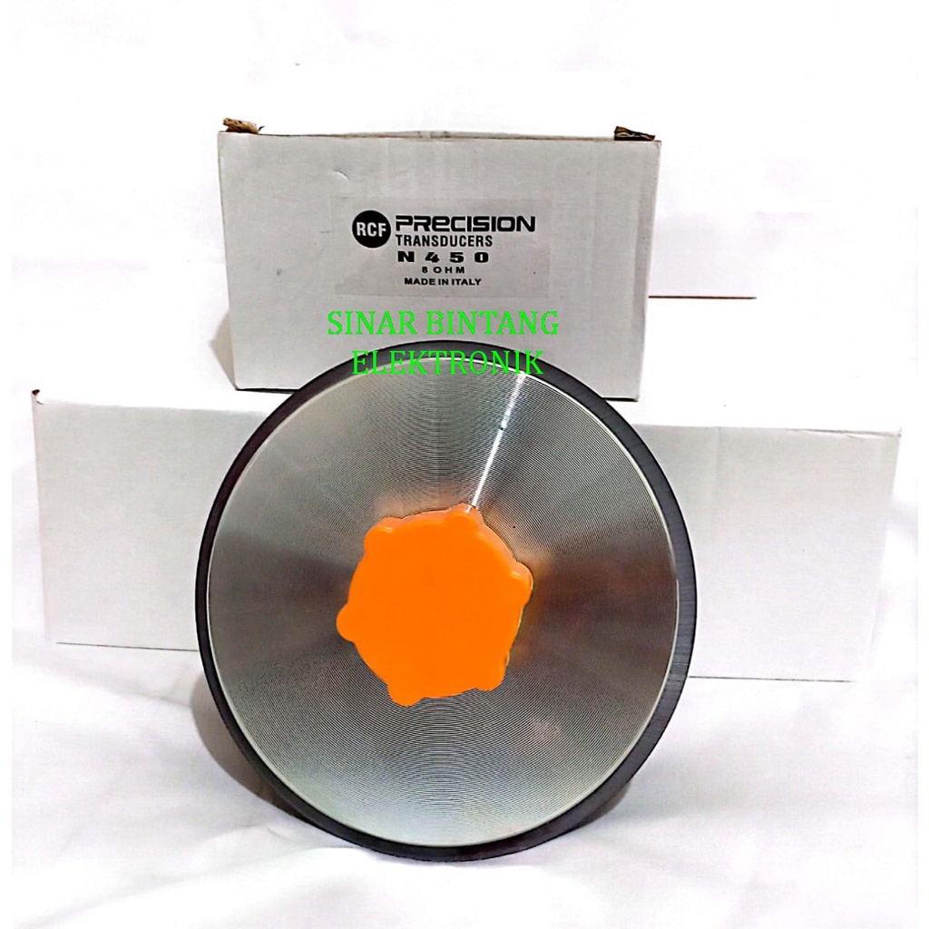 Jual RCF SPEAKER A Tweeter N450 N DRIVER 450 GRADE Driver ORANGE ...