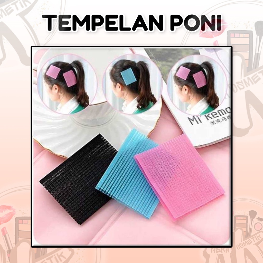 Jual PENAHAN TEMPELAN PONI / PEREKAT PONI RAMBUT ( WARNA RANDOM ...