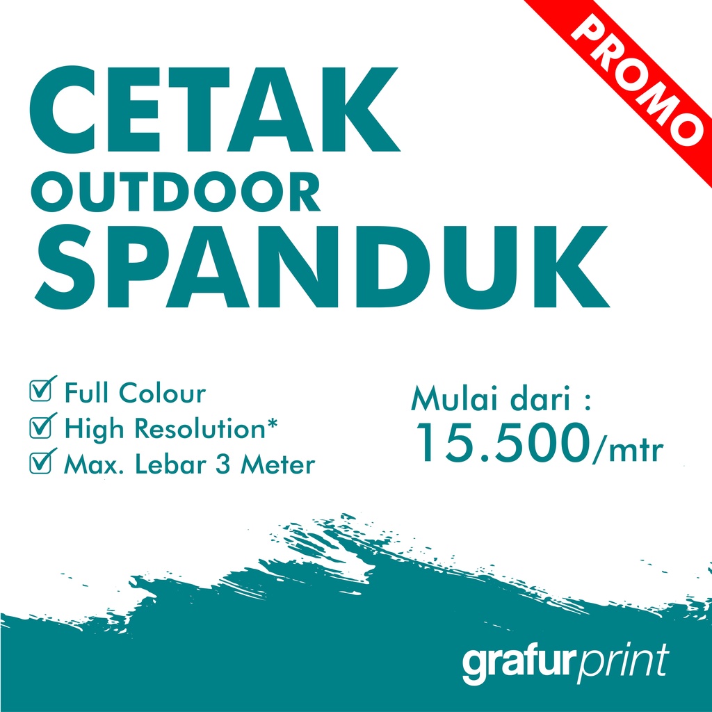 Jual Cetak Spanduk Banner Baliho Bahan Flexy Korea Finishing Lubang ...