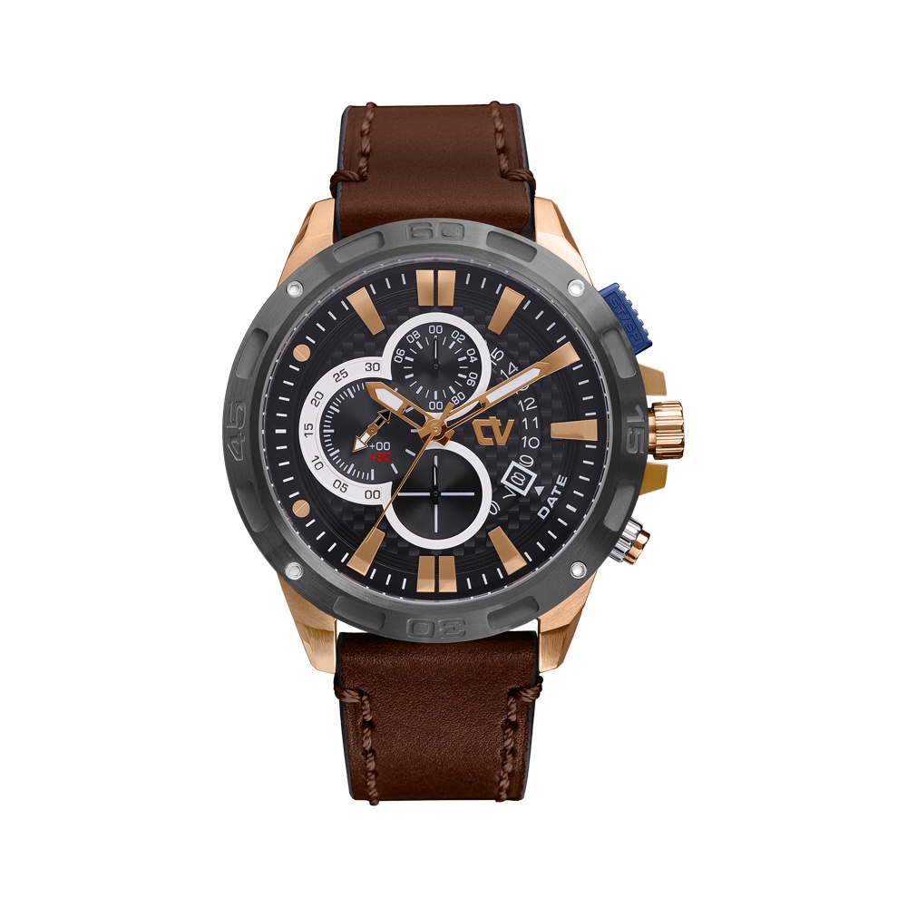 Jual Christ Verra Casual Men's Watches CV C 64157G-28 BLK | Shopee ...