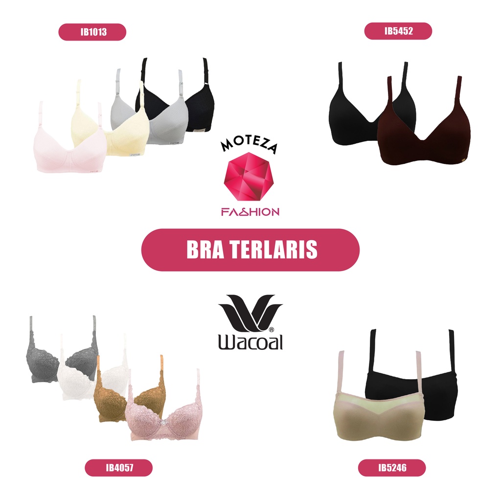 Jual Wacoal Bra Terlaris IB 1013 / IB 5452 / IB 4057 / IB 5246 | Shopee ...