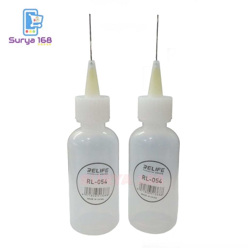 Jual TOOLS BOTTLE THINNER GLASS / BOTOL TINNER / TEMPAT TINNER PLASTIK 50ML RELIFE RL-054 ...