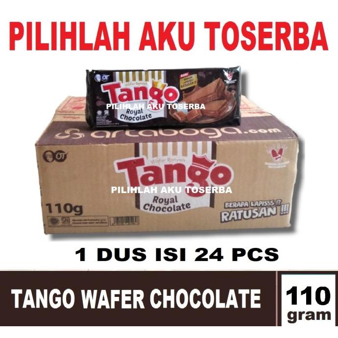 Jual Tango Wafer ROYAL CHOCOLATE 110 gr - ( HARGA 1 KARTON ISI 24 pcs ...