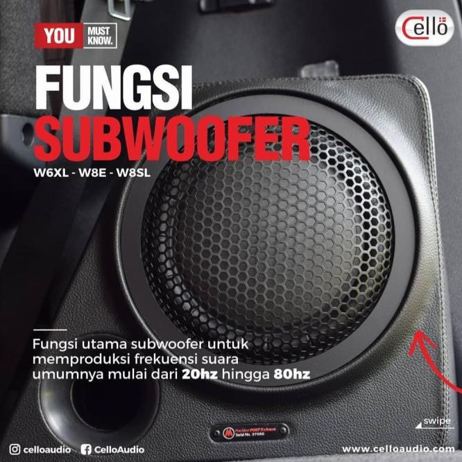 Jual Subwoofer Cello W8E Pasive Box Pnp Oem Toyota Innova Reborn 2016 ...